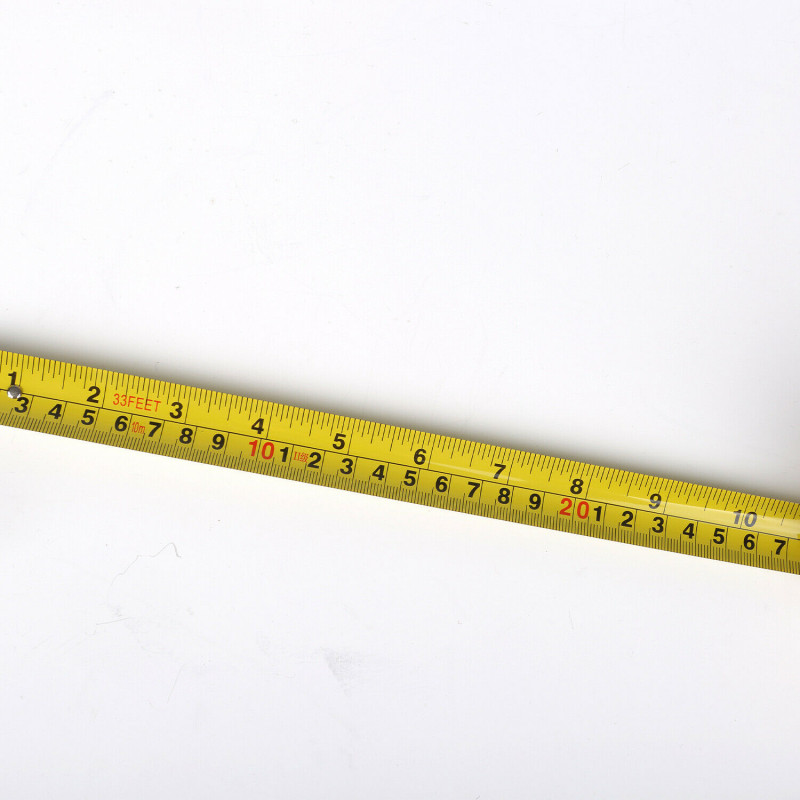 10M 33FEET Retractable Tape Measure Griplock Imperial Metric Measuring ...