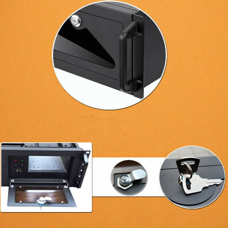 4U Rack mount Industrial Server/Computer Case with Fan