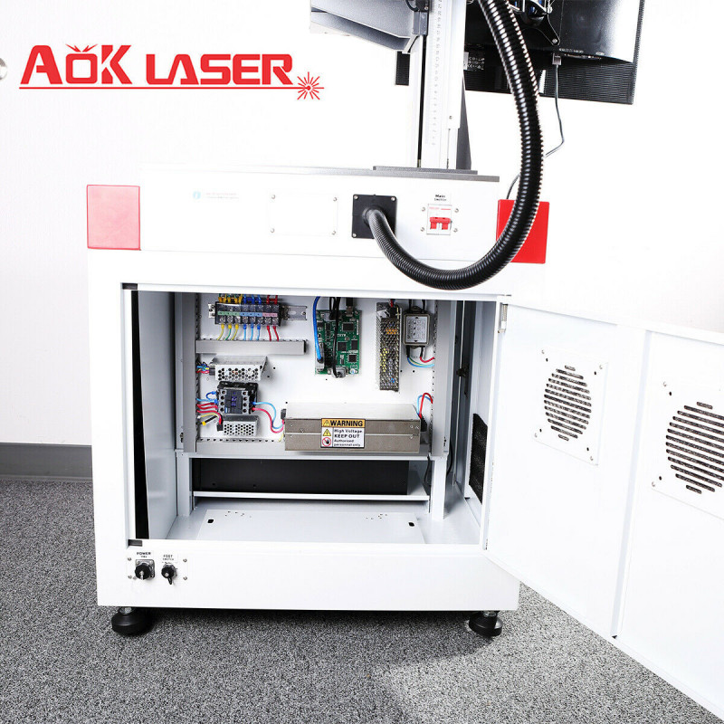 AOK LASER 30w RF CO2 Galvo Laser Marking Engraving Machine with ...