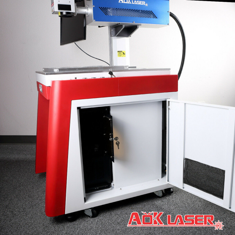 AOK LASER 30w RF CO2 Galvo Laser Marking Engraving Machine with ...