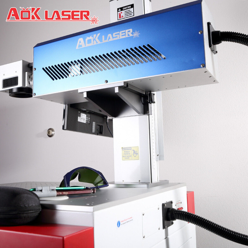 AOK LASER 30w RF CO2 Galvo Laser Marking Engraving Machine with ...