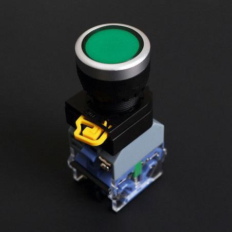 AC/DC Push Button Switch NO,NC 220V LED Light Max 10A current Colour Red