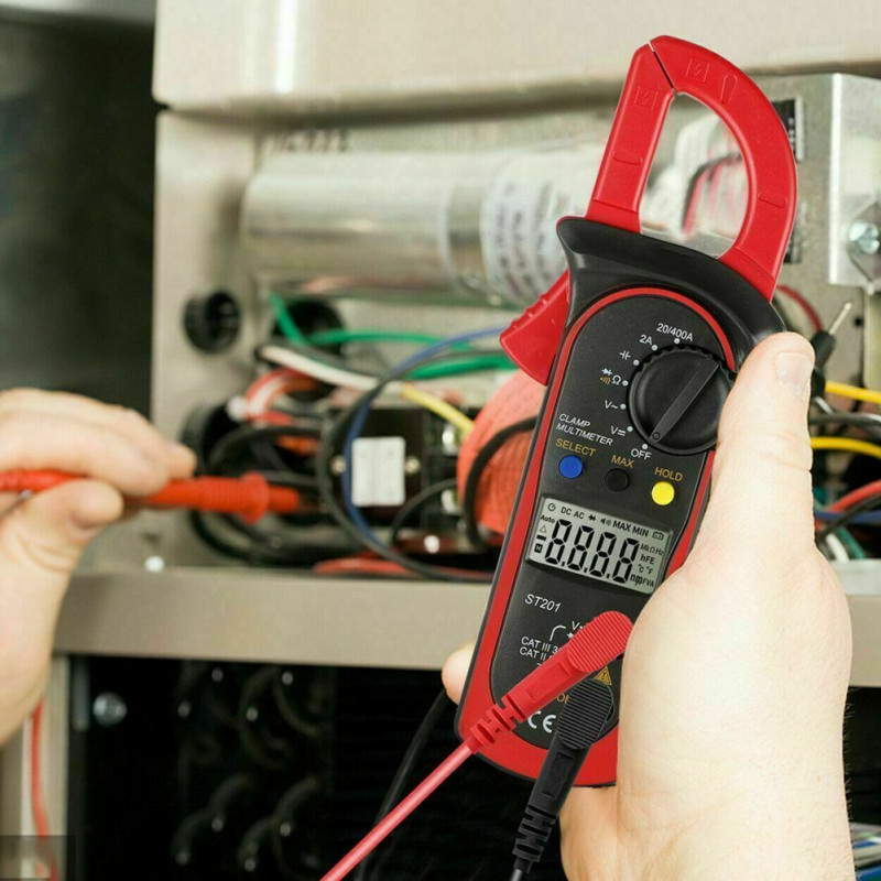 Digital LCD Multimeter AC DC Voltmeter Ammeter Ohmmeter Volt Tester ...