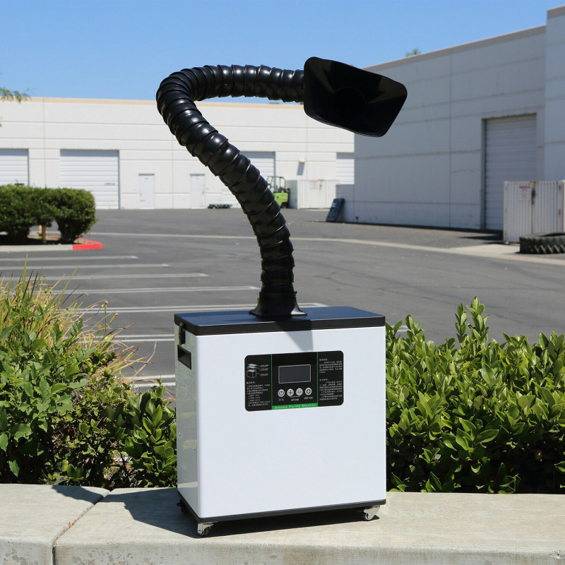 Industrial Laser Smoke dust purifier Hepa carbon air purifier Soldering ...