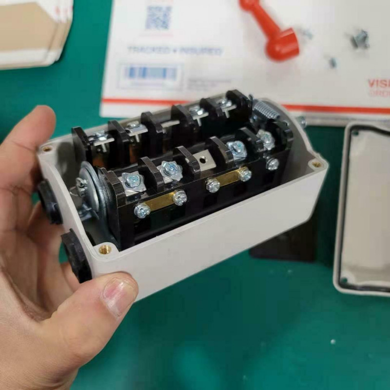 380v 20A Drum Switch Forward/Off/Reverse Motor Control Rainproof ...