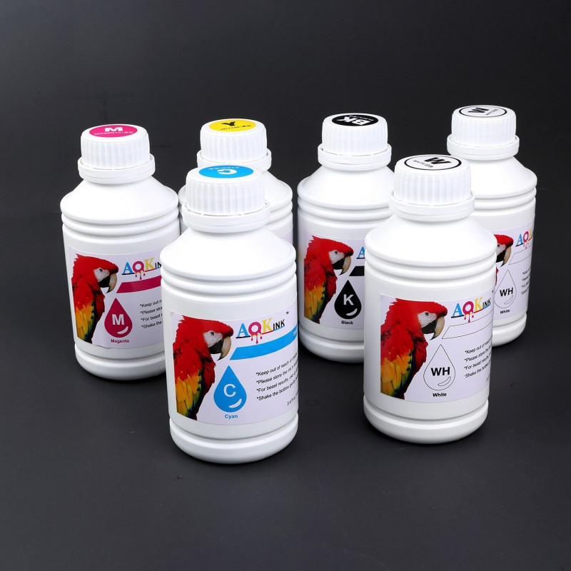 US AOK INK 500mlx6 Professional DTF Direct to film Ink for DTF Printers ...