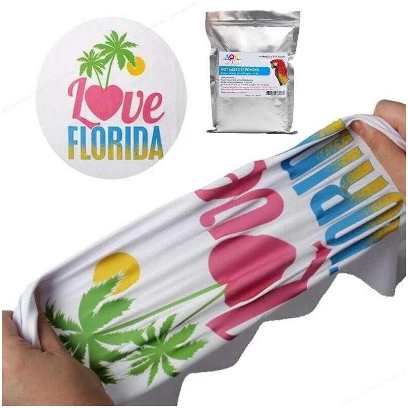 AOK DTF Powder Hot Melt Adhesive Mini Particles 1LB Transfer Adhesive ...
