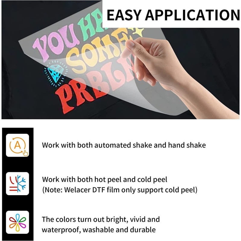 AOK DTF Powder Hot Melt Adhesive Mini Particles 1LB Transfer Adhesive ...