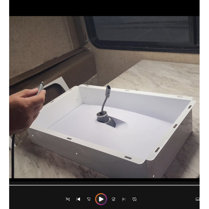 Fully protect Waterproof Metal Housing For StarLink Antenna Flat RV ...