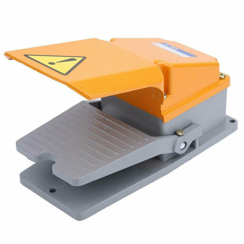 Twidec AC 380V 15A Heavy Duty Foot Switch SPDT NO NC Electric Pedal