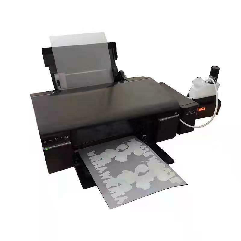 A4 DTF transfer heat transfer printer with Epson L805 printer for cloth ...